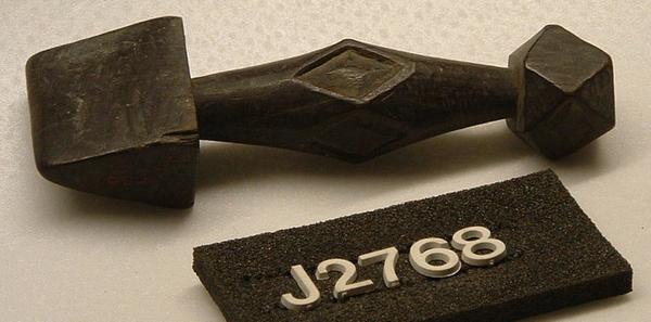 sail rubber (sailmaking hand tool) - Bristol Museums Collections
