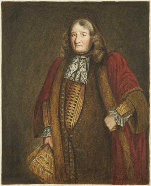 Portrait in the Council House of Richard Lane, Mayor of Bristol ...