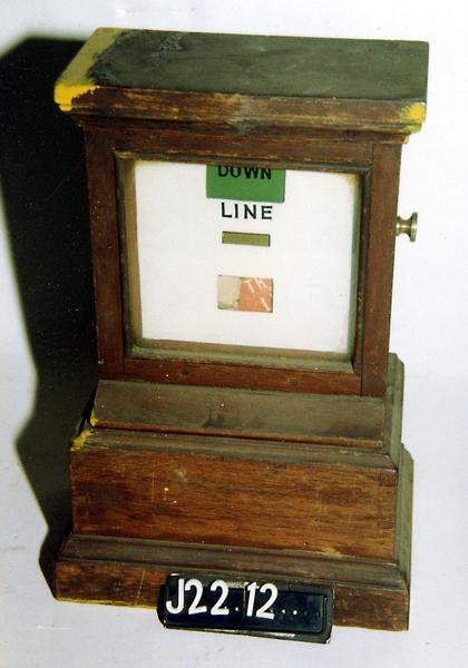 block indicator (signalling instrument) - Bristol Museums Collections