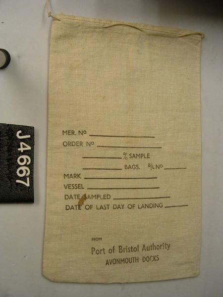 Port of Bristol Authority. Avonmouth Docks. (cloth container) - Bristol ...