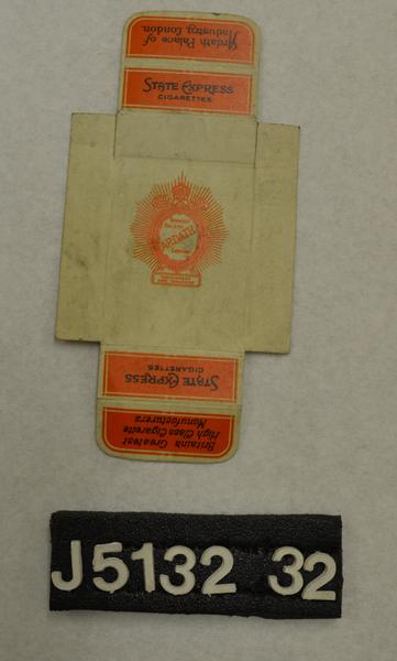 Ardath Tobacco Co. State Express Cigarettes (package samples) - Bristol ...